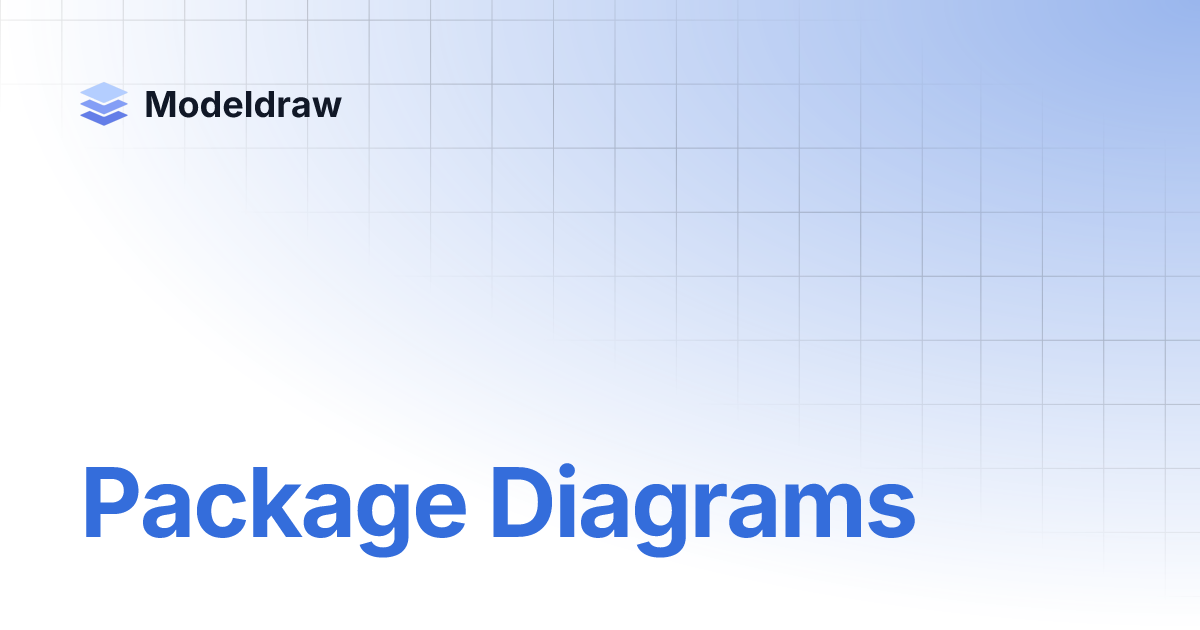 Package Diagrams | Modeldraw