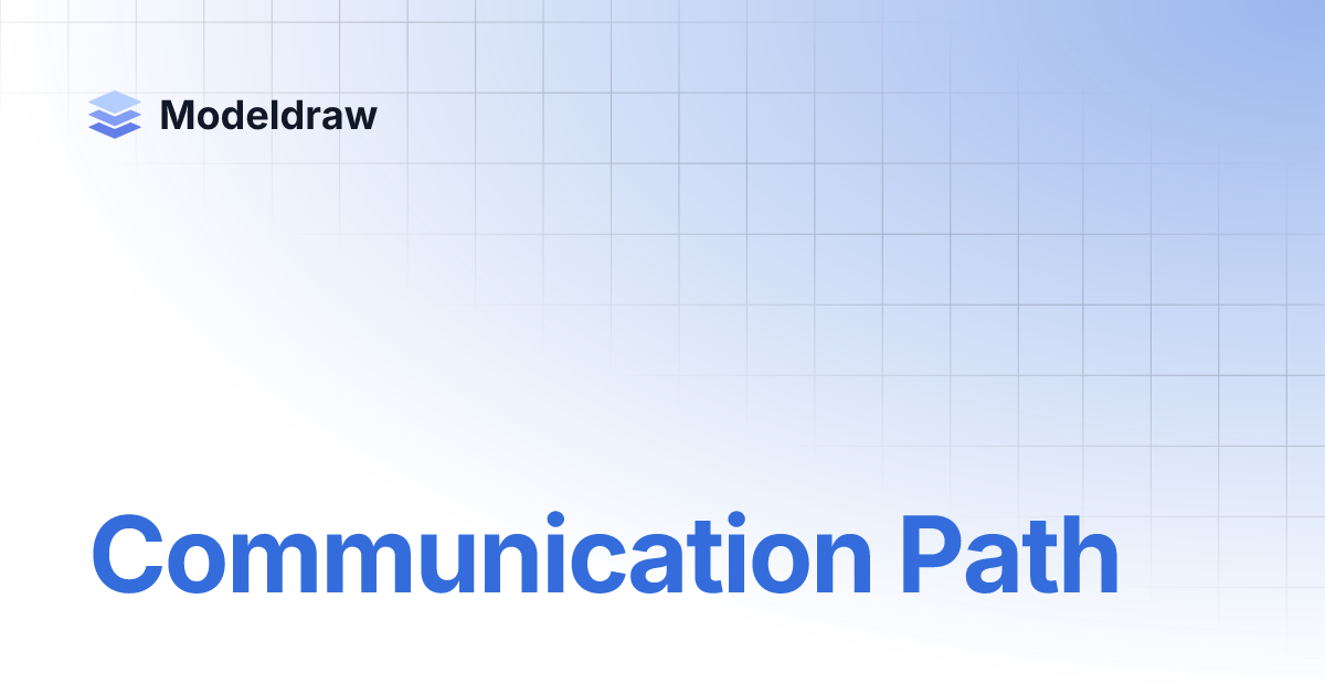 Communication Path | Modeldraw